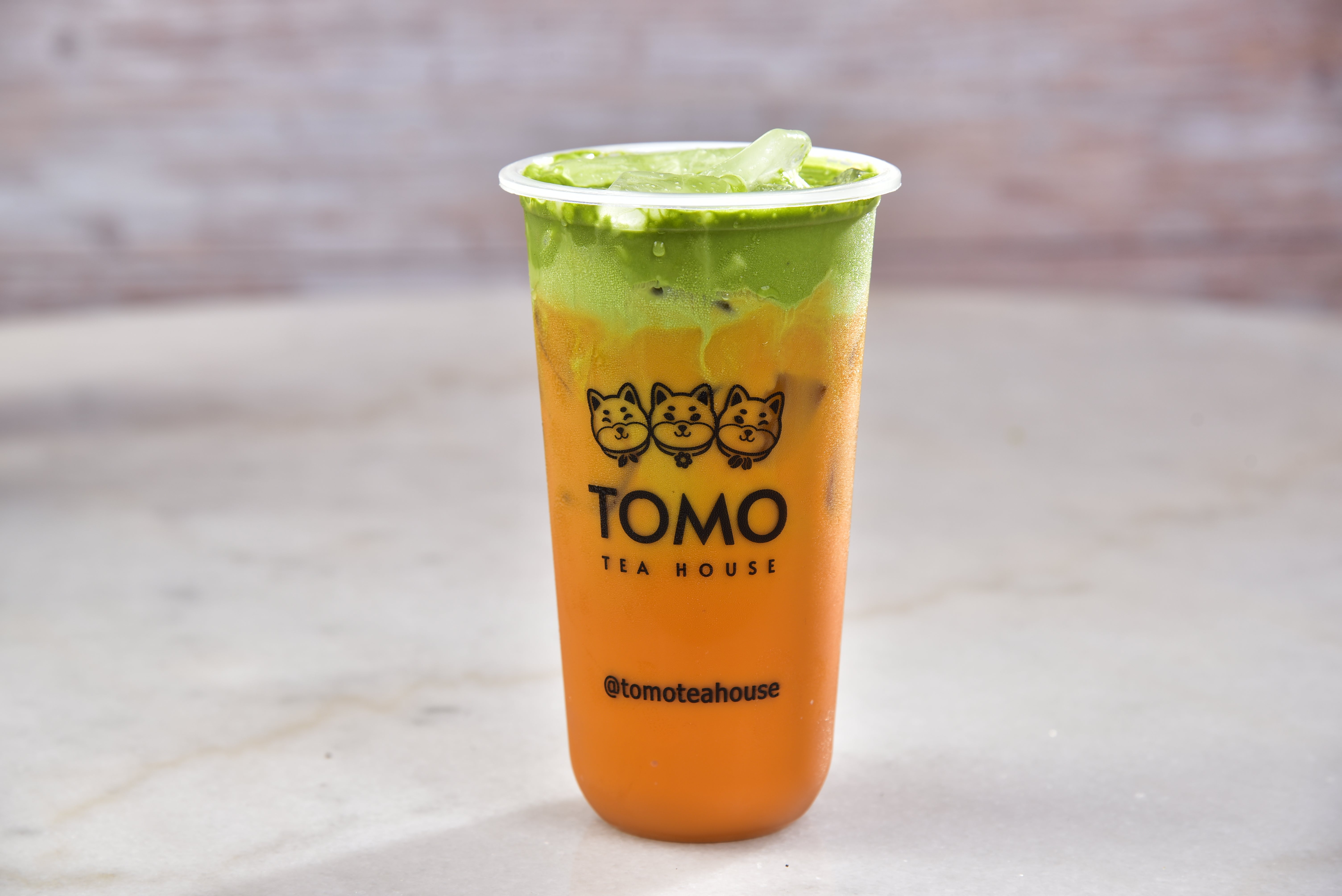 Thai Tea Matcha Latte | Tomo Tea House